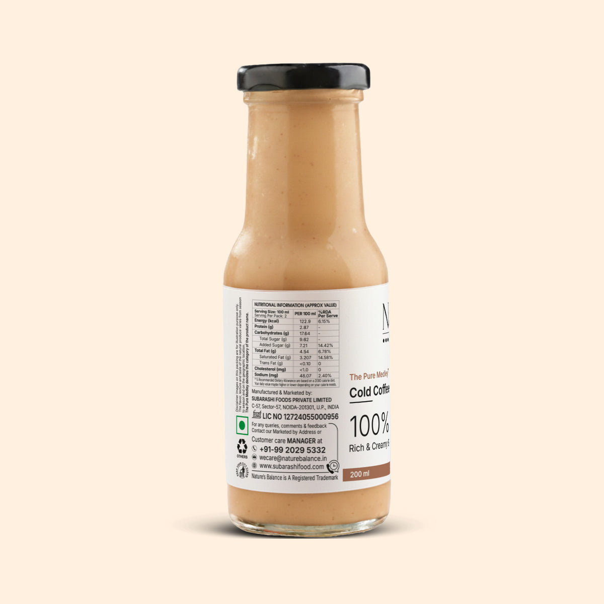 Cold Coffee - 245 Kcal – NATURE'S BALANCE